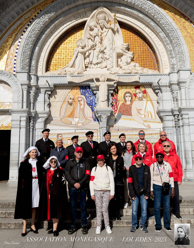 Pèlerinage à Lourdes 2023 - Ordre de Malte Monaco